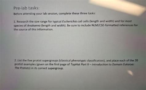 Solved Pre Lab Tasksbefore Attending Your Lab Session