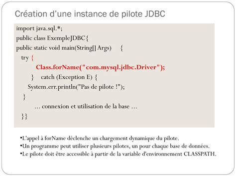 ppt jdbc java data base connectivity powerpoint presentation free