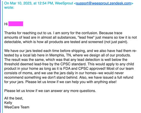 Lead Safe Mama Llc Cpsc Violation Report Lsm052023 Weesprout Lead
