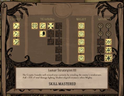 Skill Tree Always Show Shadow Hand When Inspect Other Player S Skill Tree Don T Starve