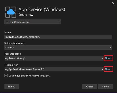 Tutorial Aspnet App With Azure Sql Database Azure App Service Microsoft Learn