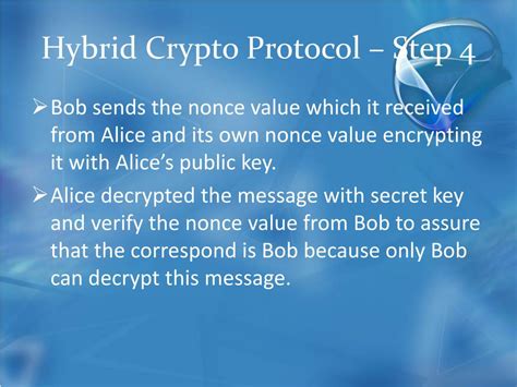 Ppt Symmetric Key Distribution Protocol With Hybrid Crypto Systems Powerpoint Presentation
