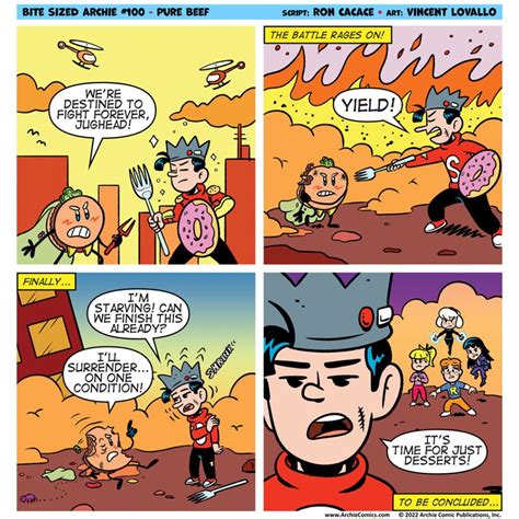 Bite Sized Archie 100 Pure Beef Archie Comics