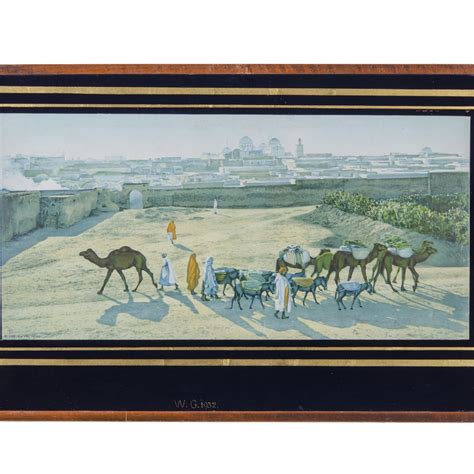 Lehnert And Landrock Orientalist Héliogravures In Eglomise Frames A