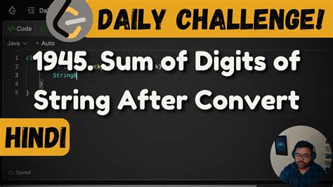 1945 Sum Of Digits Of String After Convert Math Strings Leetcode