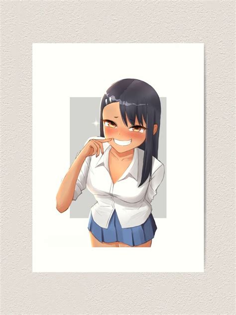 Nagatoro Hayase The Sassy Waifu From Don T Toy With Me Miss Nagatoro Anime And Manga Art