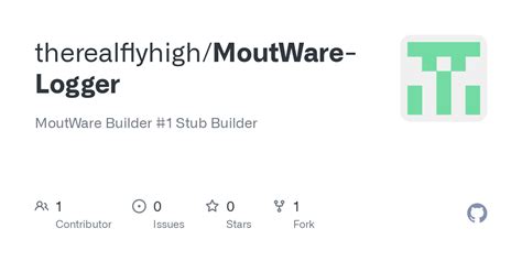 Github Therealflyhighmoutware Logger Moutware Builder 1 Stub Builder