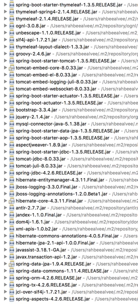 Maven Remove Extra And Unnecessary Dependencies From Spring Boot