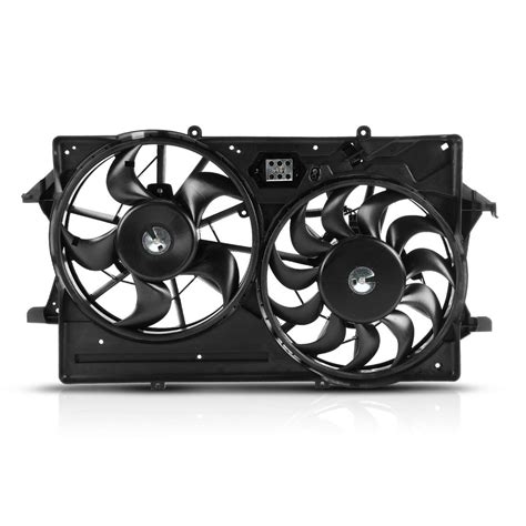 A Premium Dual Cooling Fan Assembly W Shroud For Ford Focus 2003 2004