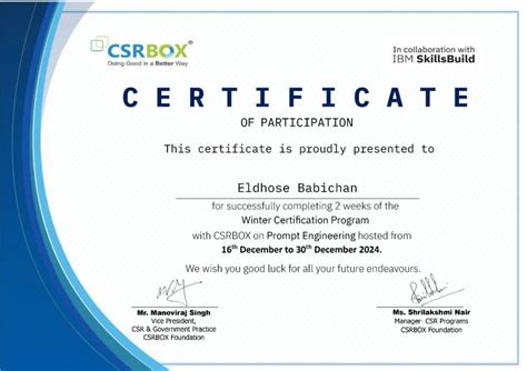 Promptengineering Ai Machinelearning Ibm Skillsbuild Learning Certification Growth