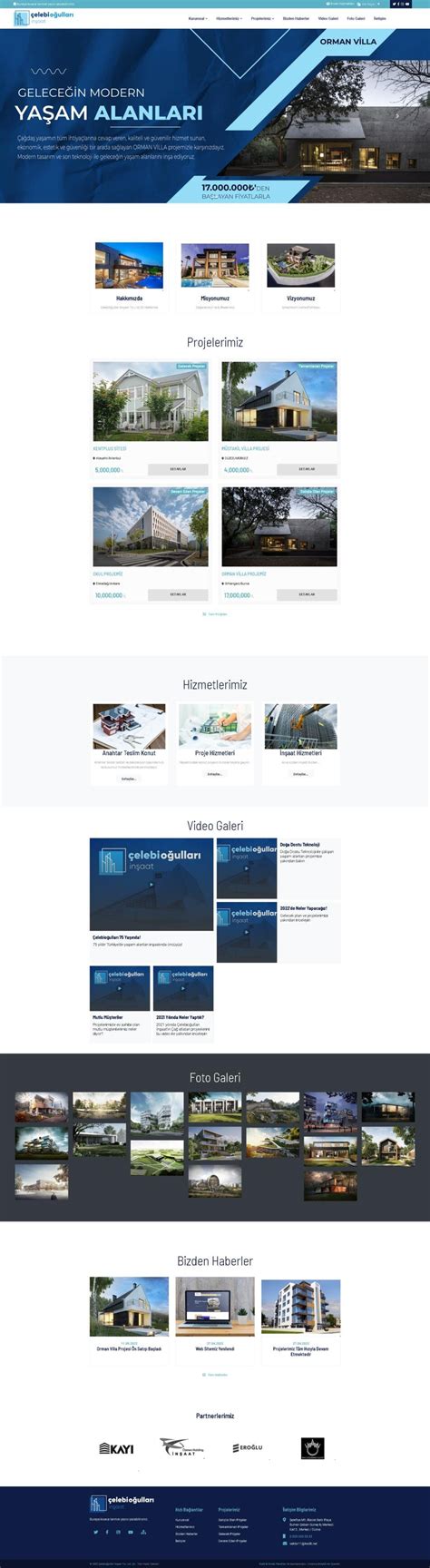 Kod8 Sektörel Web Sitesi Demoları