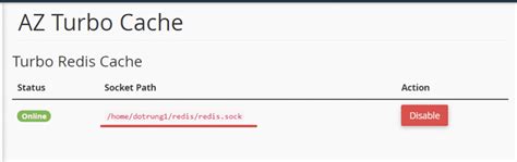 How To Enable Redis Cache On AZDIGI Hosting