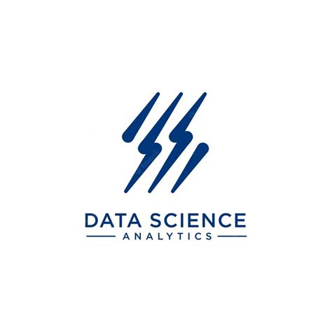 Premium Vector Data Science Analytic Logo Design Isolated Vector