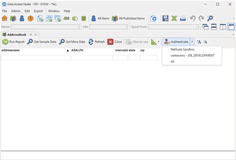 Bringing Back Data From An External Connection