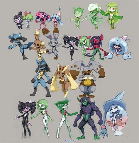 Pokemon Humanized Compilation By Dan Heron On Newgrounds