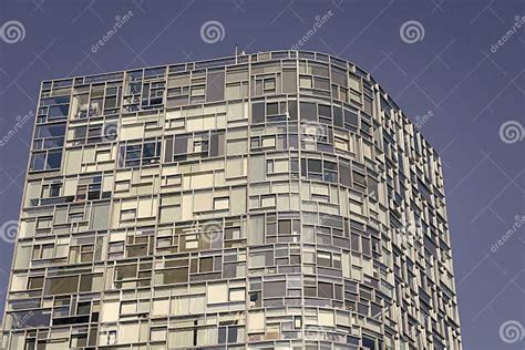 Geometric Architecture In Modern City Architectural Structure Geometric Shapes On Modern