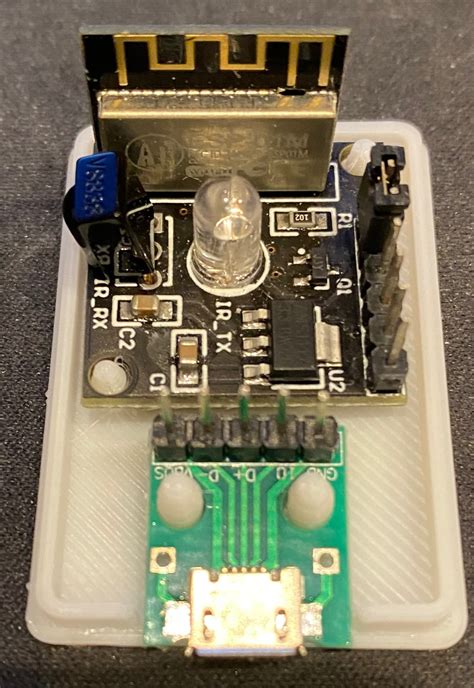 Not Able To Program Communicate With Esp Ir Tr Module Esp8285 All In One Ir Tr To Program