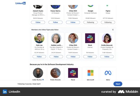 Linkedin Web Screen Mobbin