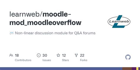 github learnweb moodle mod moodleoverflow speech balloon non