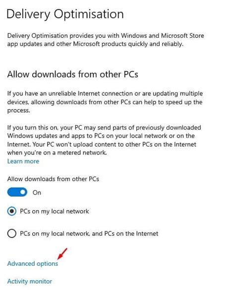How To Limit Windows Updates Download And Upload Bandwidth