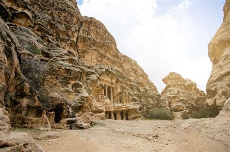 새로운 세계의 일곱 불가사 페트라요르단 바위에 건물입니다 오래 된 건물에 아름 다운 볼 수 있습니다 유네스코 슬로바키아에 대한