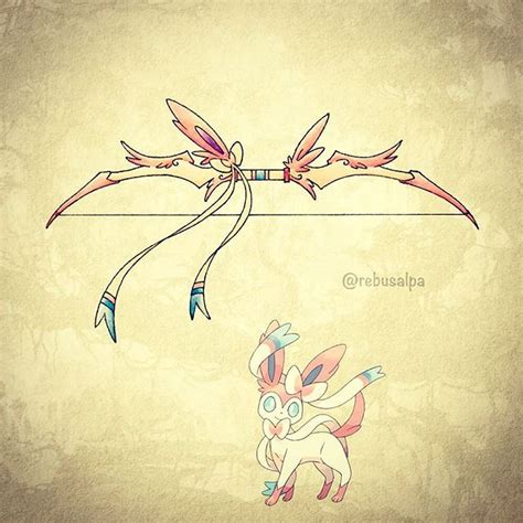Rebusalpa Pokeapon No 700 Sylveon Pokemon Sylveon Pokemon