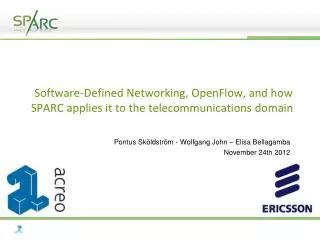 PPT Software Defined Networking OpenFlow PowerPoint Presentation ID