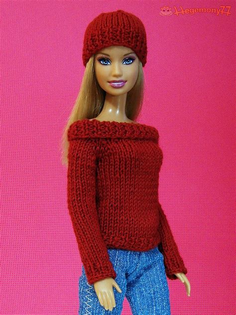 Free Knitting Patterns For Barbie Dolls Clothes Pattern Matching