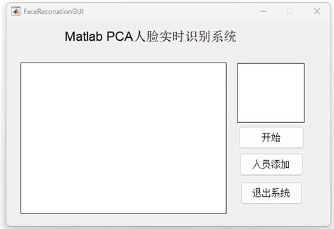 基于matlab Pca实时人脸识别系统 Gui界面 索炜达 猿创