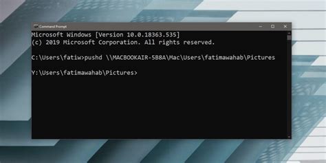 How To Access A Network Location In Command Prompt On Windows