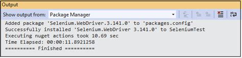 Selenium C Webdriver Nunit H2k Infosys Blog