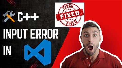Fix Cc Input Issue In Vs Code User Input Not Working Solution 🔧