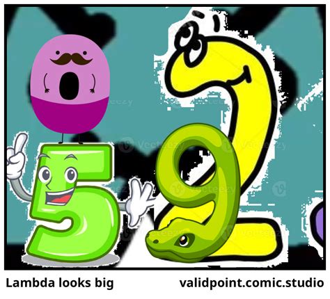 Lambda Looks Big Comic Studio