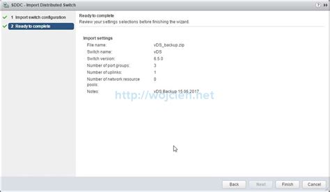 How To Backup And Restore Vsphere Distributed Switch