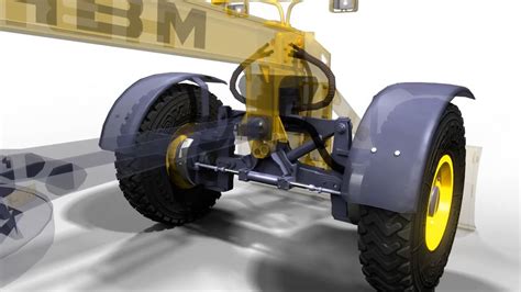 Hbm Motor Grader 3d Model 199 Unknown Max Free3d