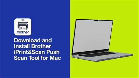 How To Download The Brother Iprintandscan Push Scan Tool For Mac Brother Australia Youtube