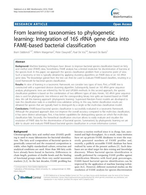 pdf from learning taxonomies to phylogenetic learning