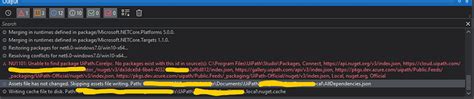 nu1101 unable to find package uipath coreipc no packages exist with