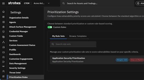 Full Control Over Risk Based Prioritization New Feature