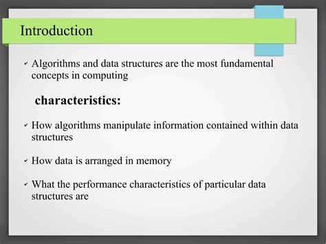 Data structures and algorithms | PPT
