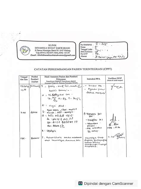 Cppt Asuhan Antar Ppa Pdf
