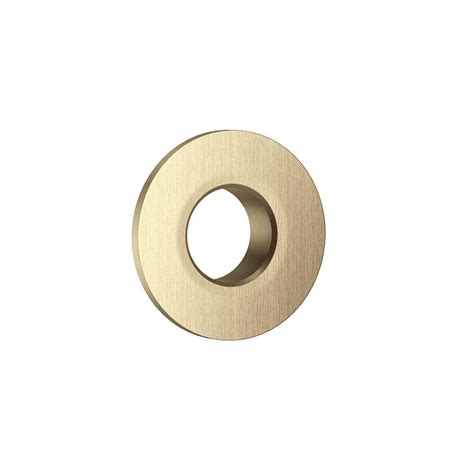 Brushed Brass Basin Overflow Ring MyLife Bathrooms