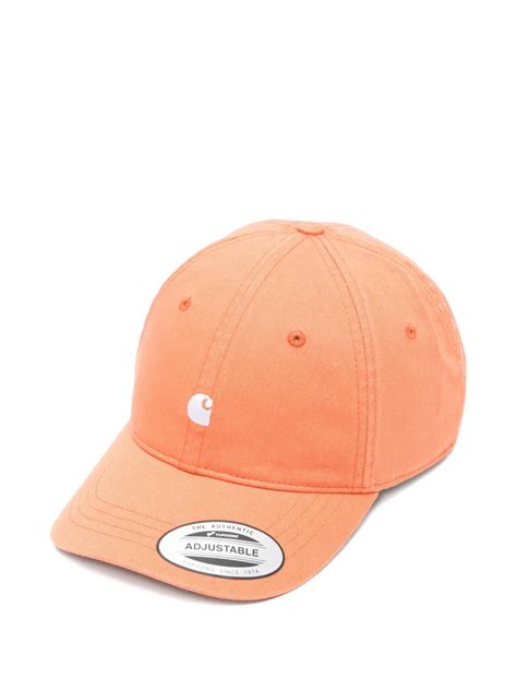 Carhartt Wip Adjustable Baseball Cap Orange Farfetch