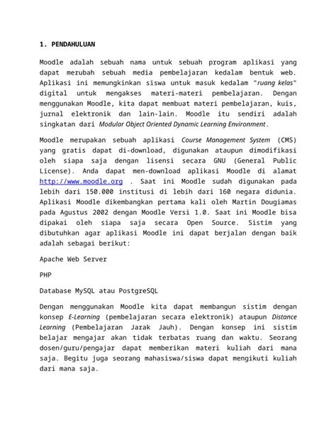 doc file · web viewmoodle itu sendiri