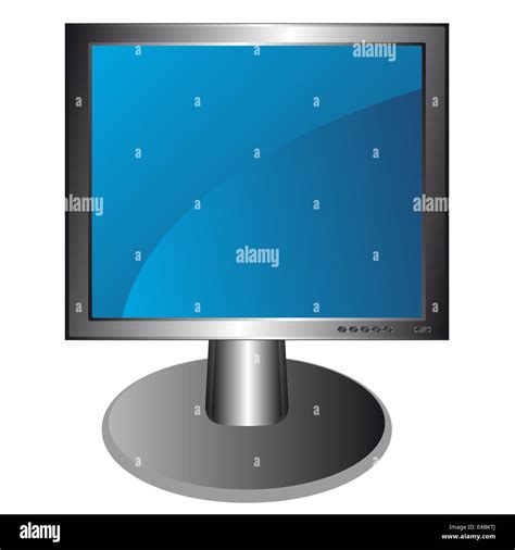 LCD Monitor In Stock Photo Alamy