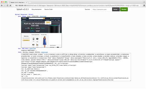 Handling JavaScript In Scrapy With Splash