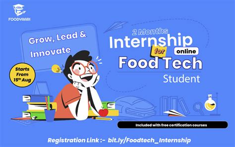 Omkar Kadam On Linkedin Foodtechnology Internship Opportunity