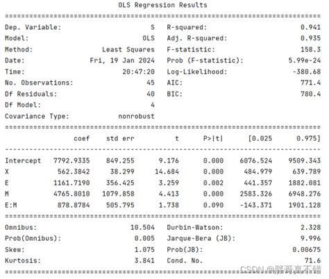 Python实现基于多元线性回归模型进行统计学相互作用和方差分析anova算法项目实战python多元方差分析 Csdn博客