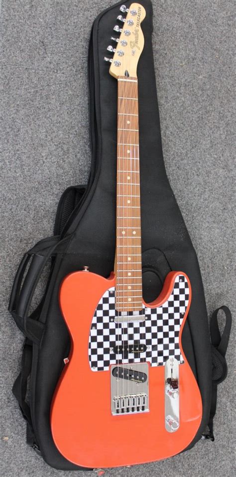 Orange Checkered Guitar Have You Checked Out Our Ac2 Available In