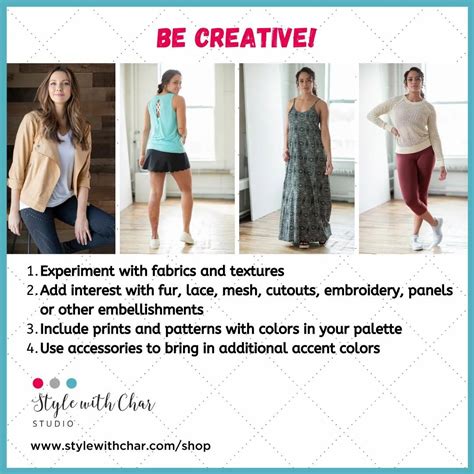 How To Standardize Your Fashion Color Palette Style With Char Fashion Clothes Women Style